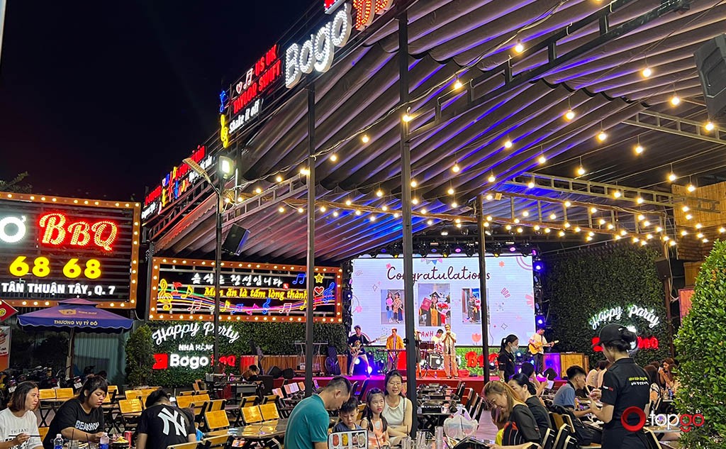 Bogo BBQ thưởng thức ẩm thực nướng Hàn - Việt - Topgo