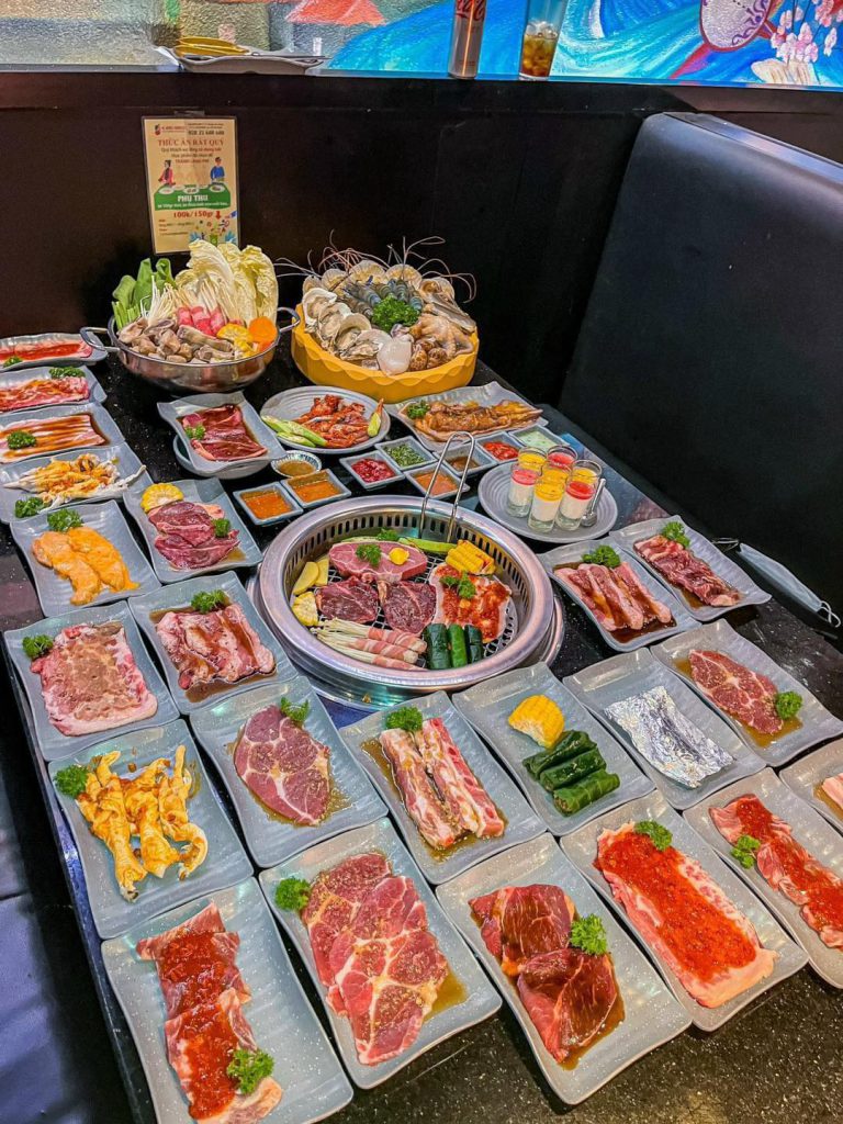 Queen BBQ - bữa thịt nướng Hàn Quốc thơm ngon chuẩn vị