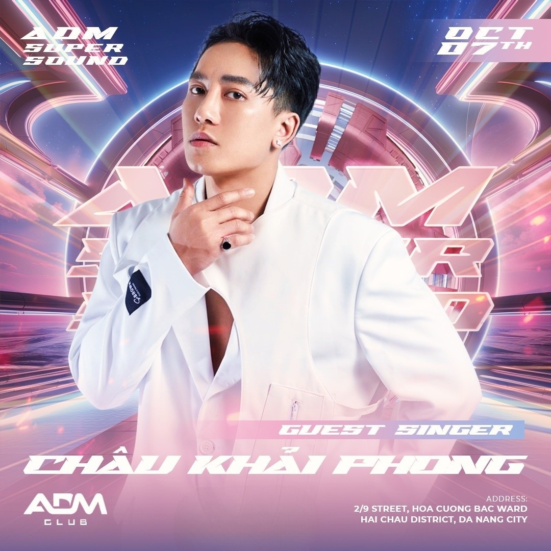 Những bản nhạc trữ tình Châu Khải Phong – ADM Club - Hồ Chí Minh