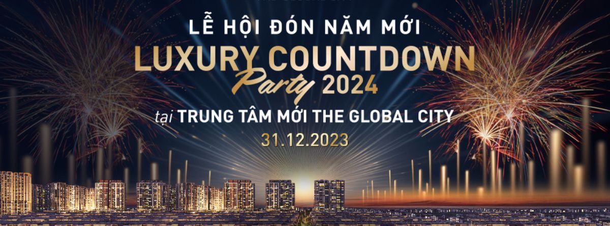 Lễ hội pháo hoa LUXURY COUNTDOWN PARTY 2024 - Hồ Chí Minh