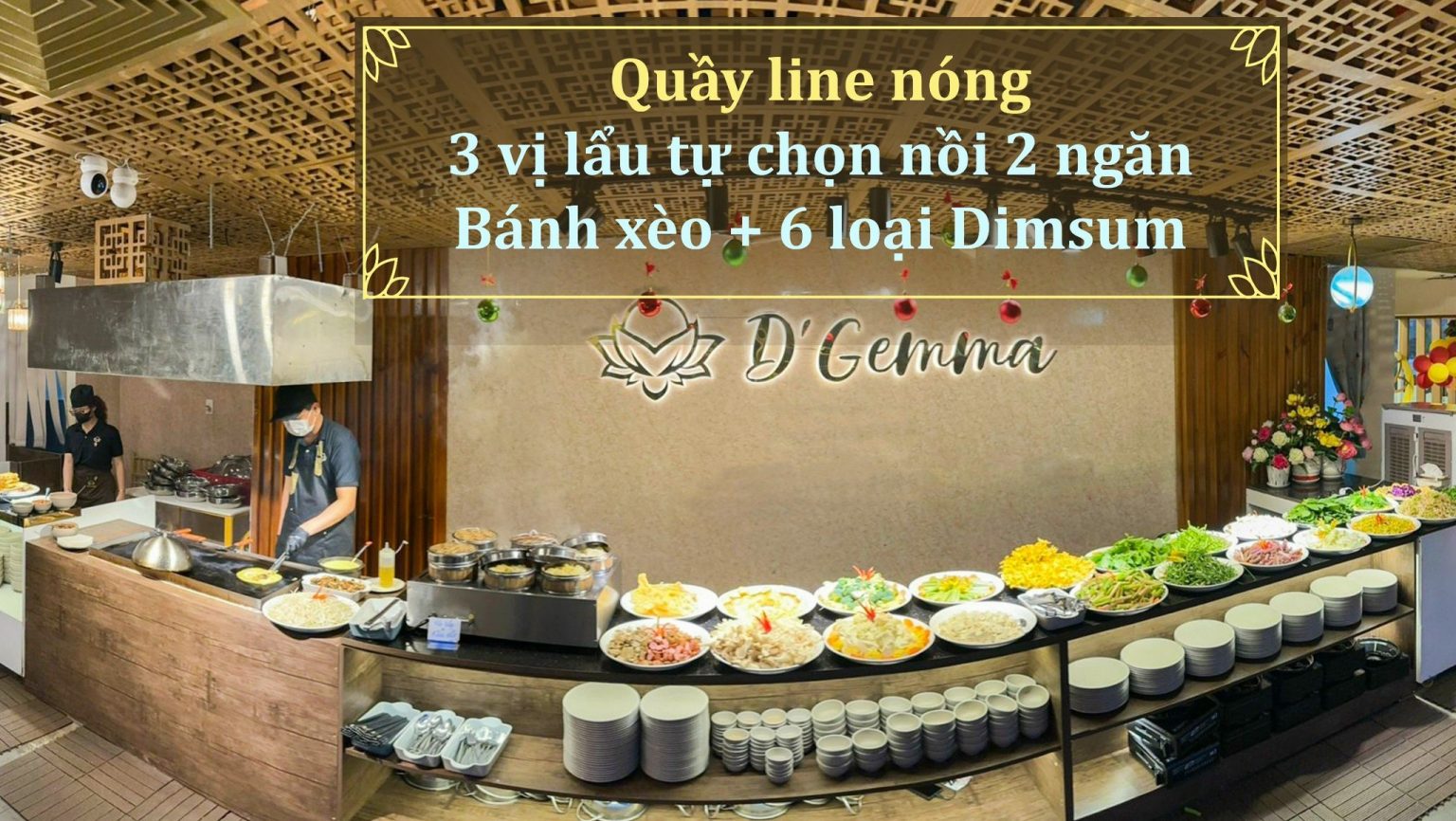 Nhà hàng Buffet Chay D'Gemma Phổ Quang - Hồ Chí Minh