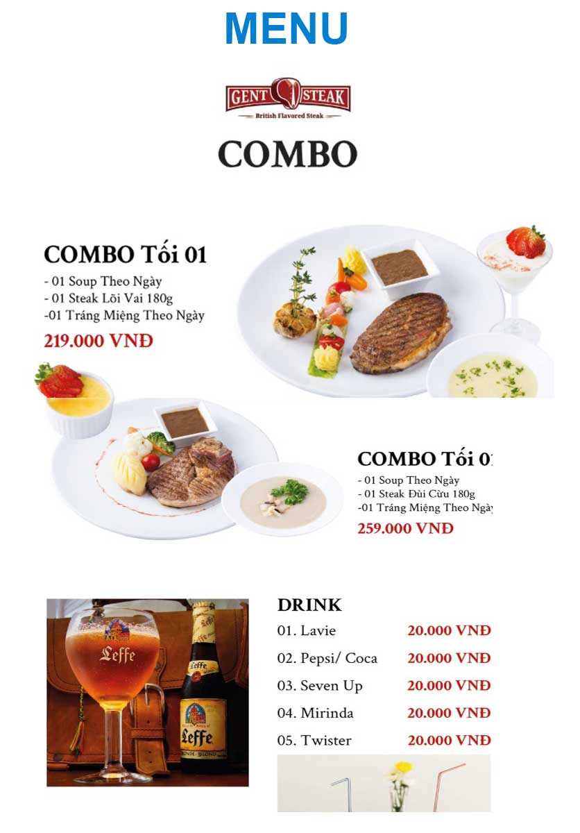 Gent Steak - Hà Nội