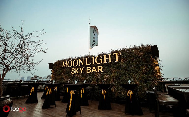Moonlight Sky bar điểm vui chơi đẳng cấp tại Phố Cổ - Topgo