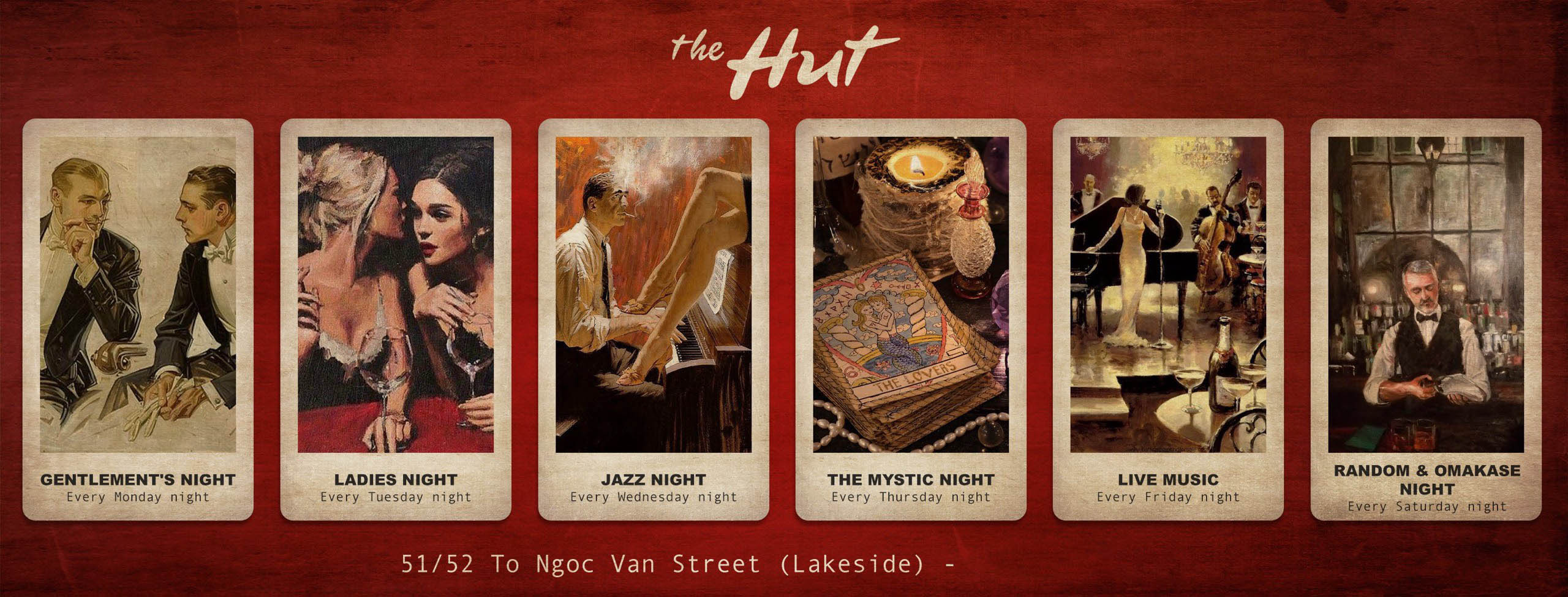 The Hut Lakeside Bar view đắt giá bao quát trọn mặt hồ Tây