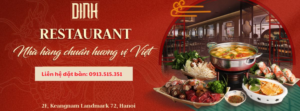Nhà hàng DINH Restaurant Landmark 72 - Hà Nội